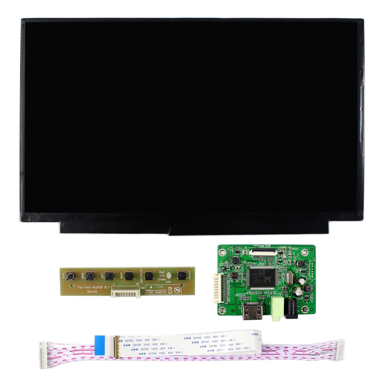 VSDISPLAY 11.6" 11.6 inch IPS LCD Screen 1920X1080 N116HSE -EJ1/EA1 with HD-MI LCD Controller Board