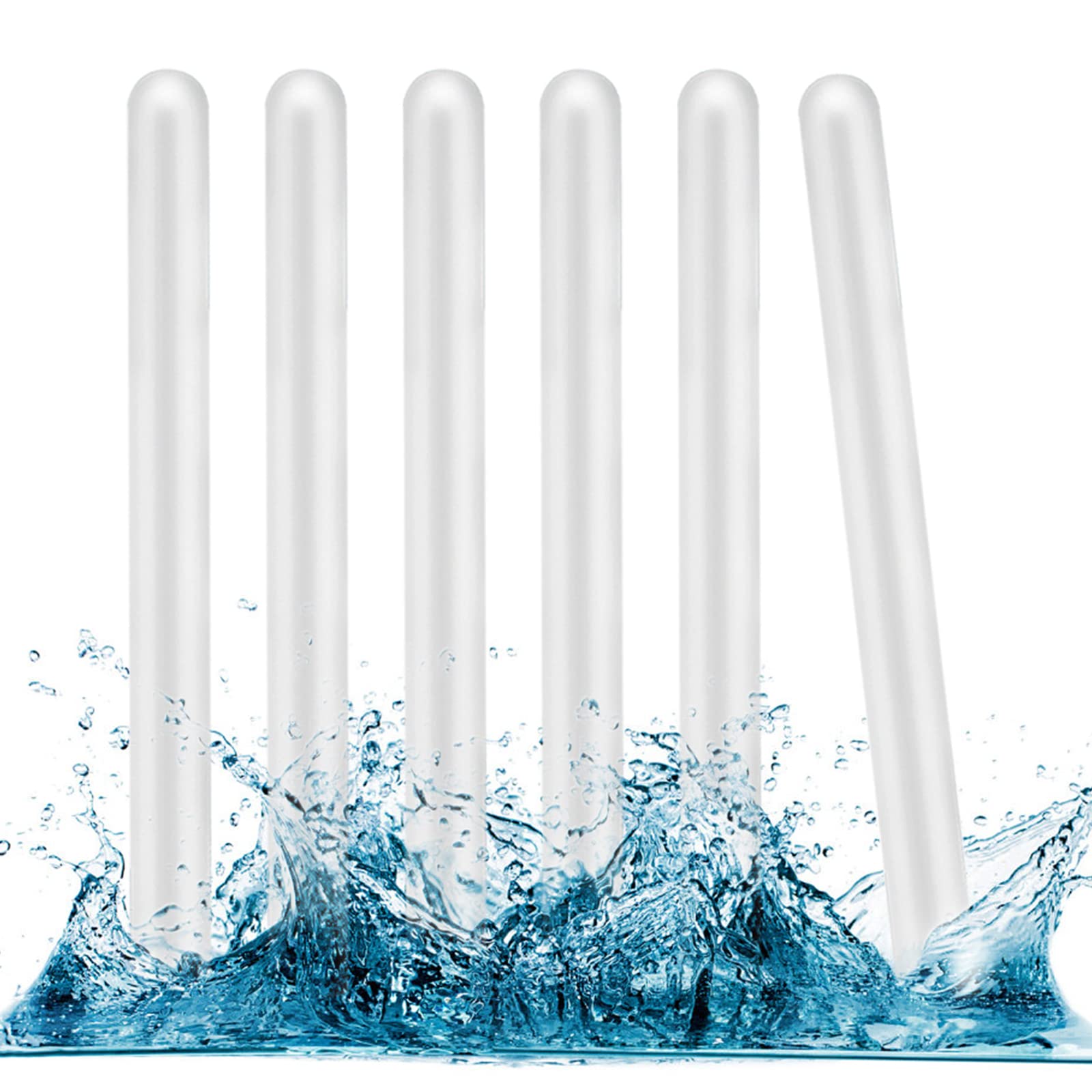 6 Piece Diatomite Moisture Absorbing Stick, Pletpet Drying Rod Sticks Reusable Clean Water Absorption Rod Drying Stick for Toys, Dolls, Clothes Desiccant Quick Drying Stick
