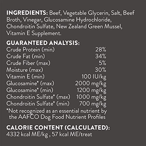 DOGSWELL 842190 Hip & Joint Beef Jerky Pet Food, 10 Oz (842190)