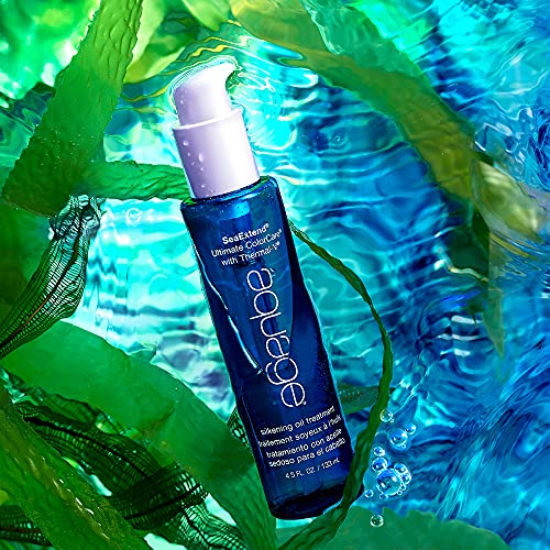 SeaExtend Silkening Oil Treatment - No-Hold, Crystal-Clear, Ultra-Light Formula Smooths, Silkens and Adds Brilliant Shine, 4.5 oz