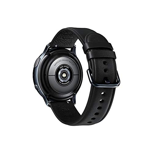 SAMSUNG Galaxy Watch Active2 LTE Smartwatch (Stainless Steel, 40mm, Black) (Renewed)