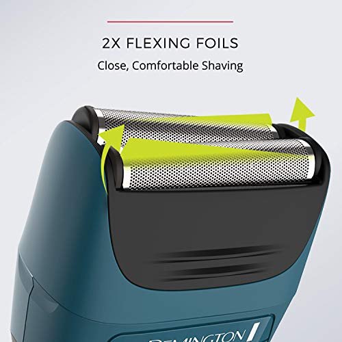 Remington PF7320 Remington Ultrastyle Rechargeable Foil Shaver, Green