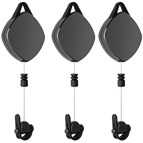 Cobeky 3Pcs Silent VR Cable Pulley System for Vive/Vive Pro/Rifts/PS/Windows VR/Valve Index VR Cable Management
