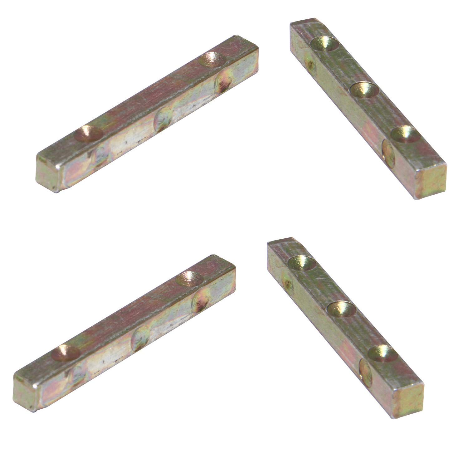 Aumni Crafts Vintage Metal Dice (Set of 2) Indian Dhayakattai Pachikalu Chausar for Playing Games 2x0.3 Inch Bronze Color