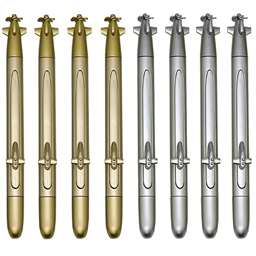 Maydahui 8PCS Submarine Ballpoint Pens Black Ink Creative Spacecraft Shape Pen for Navy Students Party