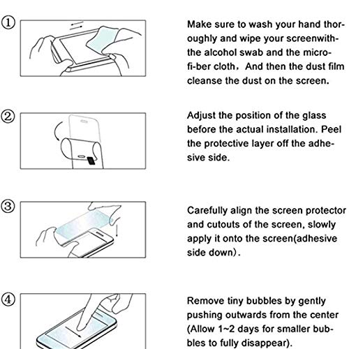 AISELAN for Schok Volt SV55 SV55216 Glass Screen Protector, [2 Pcs] High-Defintion Clear Scratch-Resistant Easy Installation Screen Tempered Glass for Schok Volt SV55 SV55216