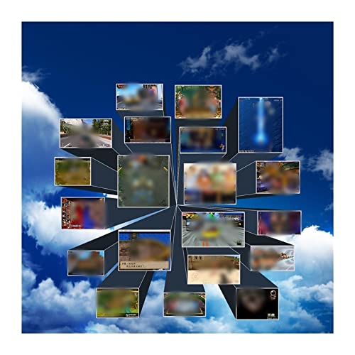 4k video game machine Arcade Retro Game Console With 55000+ Built-in Games, 256G Cards With 80+ Emulators, 2 Wireless Controllers Containing NES/NEOGEO/N64/PS1, Etc. Game machine ( Size : 256G Wireles