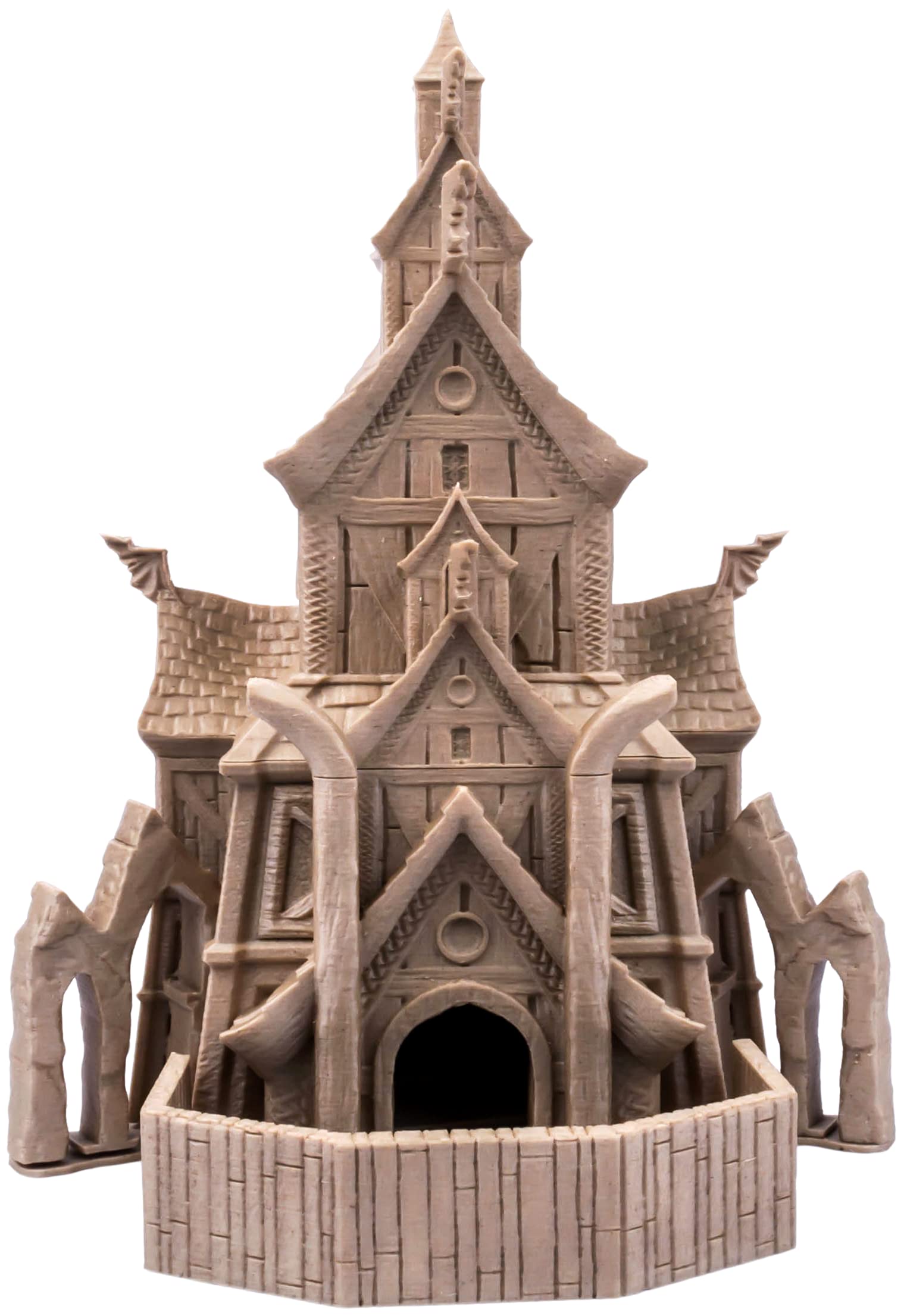 3D Vikings Valkyrie Dice Tower - The Perfect Way to Keep Your Dice Rolls Fair and Unbiased