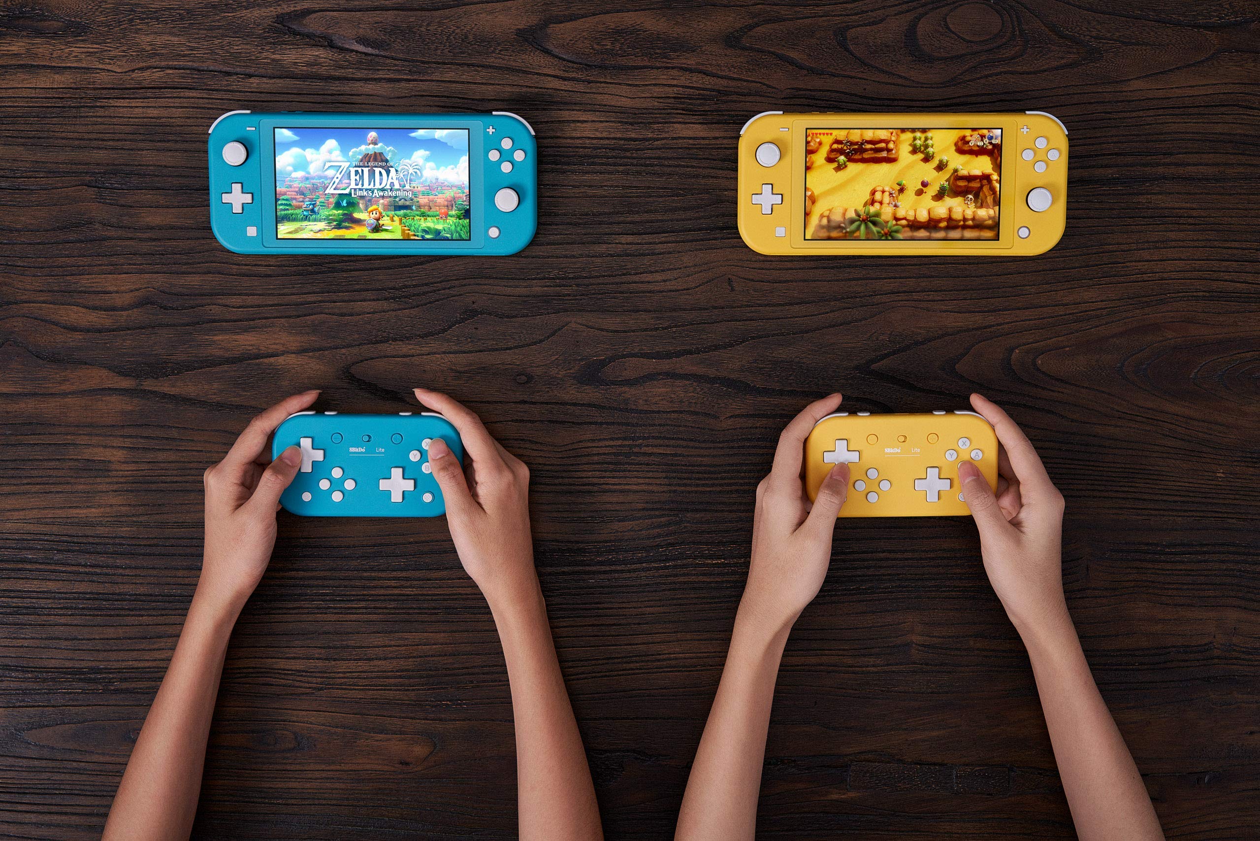 8Bitdo Lite Bluetooth Gamepad for Nintendo Switch Lite, Nintendo Switch & Windows (Turquoise Edition) (Renewed)