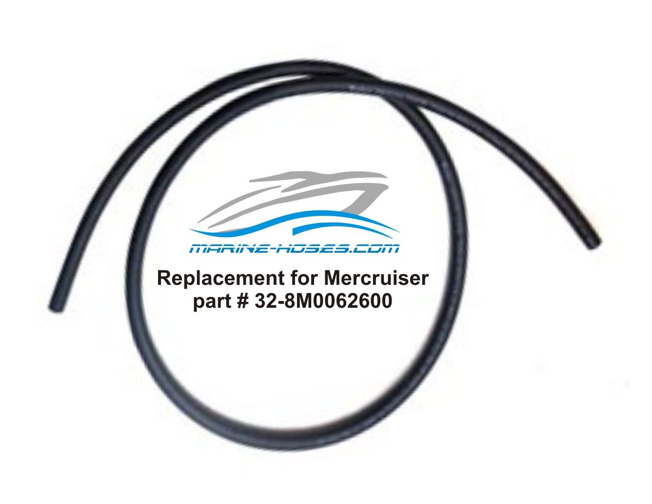 32-8M0062600 Hose-Lock ON 54 inch Replacement Mercruiser