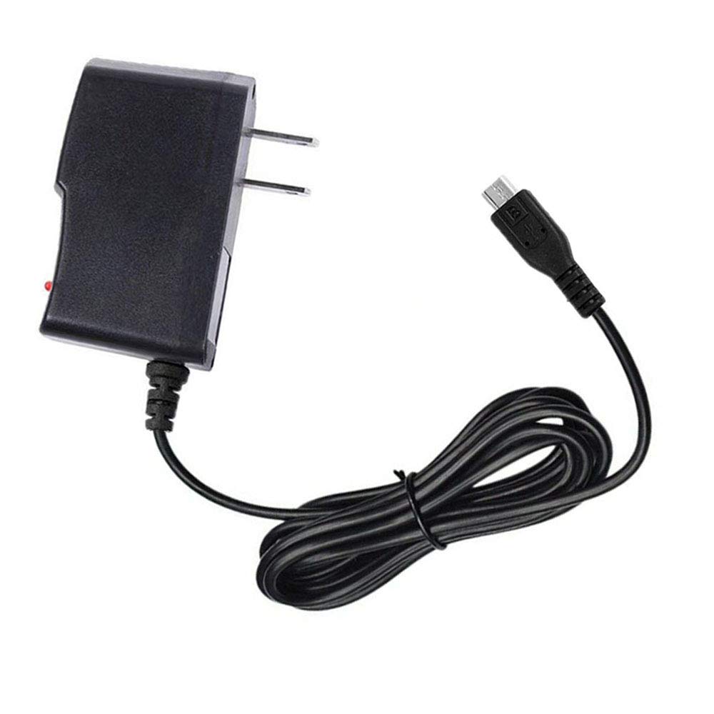 POWE-Tech AC Adapter for Autel MaxiCOM MK808 Auto Scanner Scanning Diagnostic Tool Wall DC Charger Power Supply Cord Cable, 5 feet, with LED Indicator