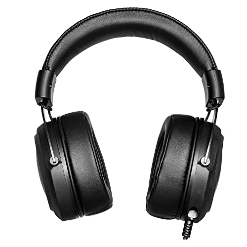 Cooler Master CH331 Gaming Headset Virtual 7.1 Surround Sound, Omnidirectional Mic, Durable Aluminum Frame, RGB Illumination, Detachable Omni-Directional Boom Mic, USB Connectivity (CH-331)