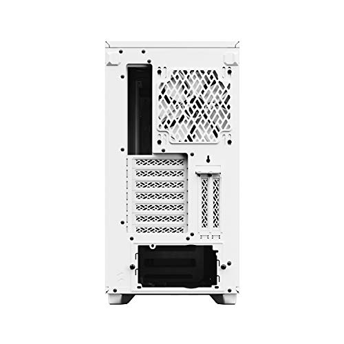Fractal Design Define 7 White Brushed Aluminum/Steel E-ATX Silent Modular Tempered Glass Window Mid Tower Computer Case