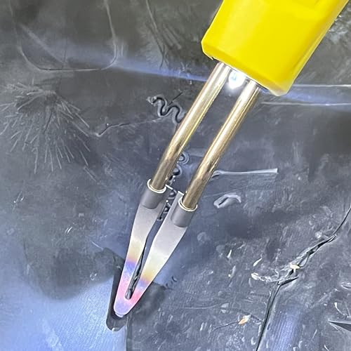 Allturn 2PCS Plastic Smoothing Tip,Plastic Welding Tip to Repair Car Bumpers,Kayaks,Etc.(Only for Allturn PWG-100)
