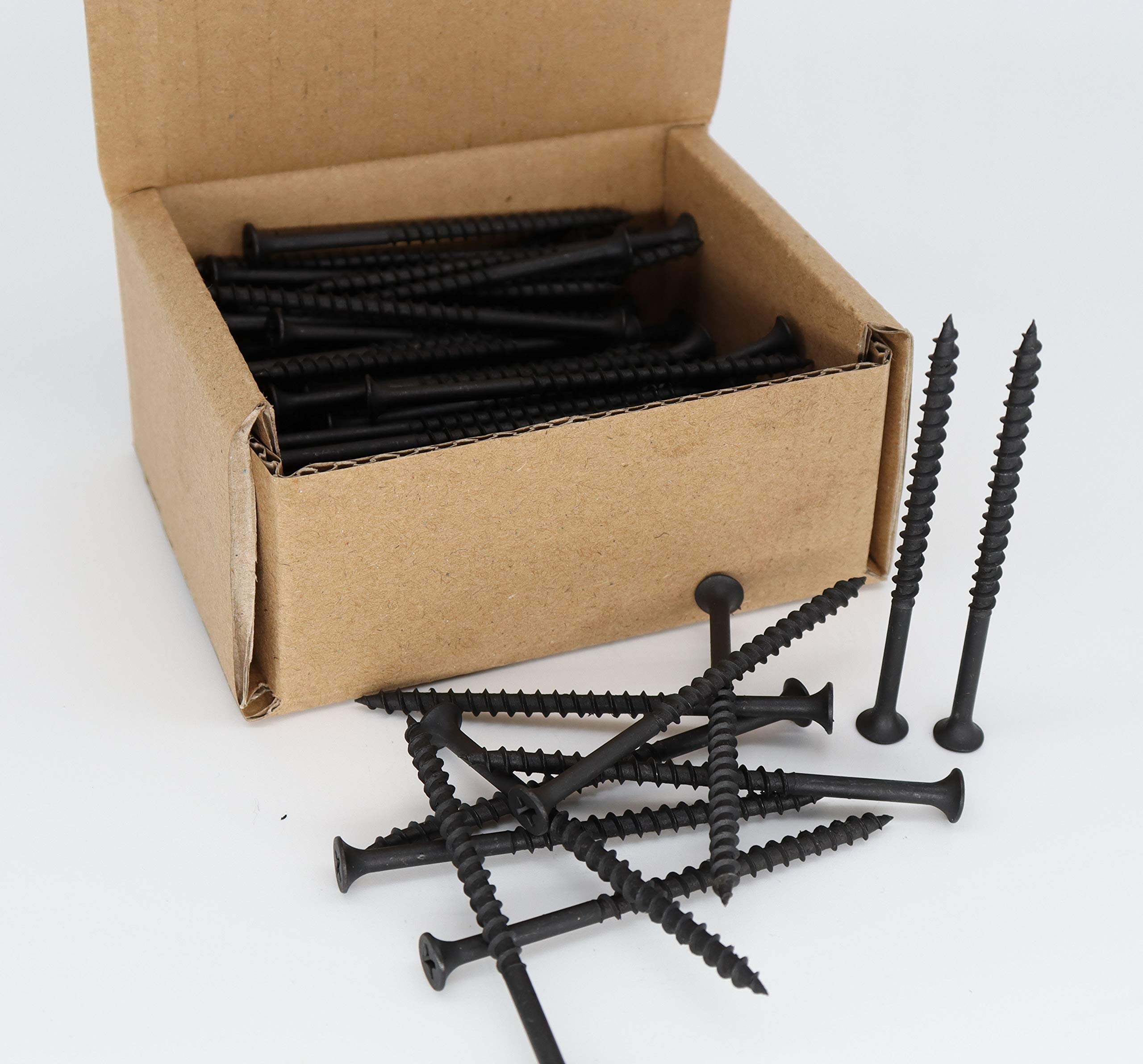 LLAMA Fastener Drywall Screws #6x1-5/8” - Coarse Threaded Black Phosphate Screws, Pay 1.0LB Now GET 1.2LB