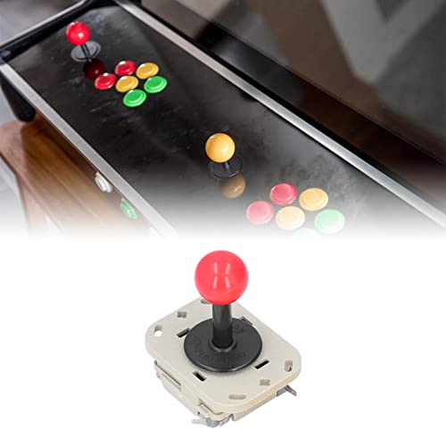 Arcade Joystick, 50 Million Taps Lightweight Portable Comfortable Grip Simple Operation Arcade Buttons for Household for Recreational Machines