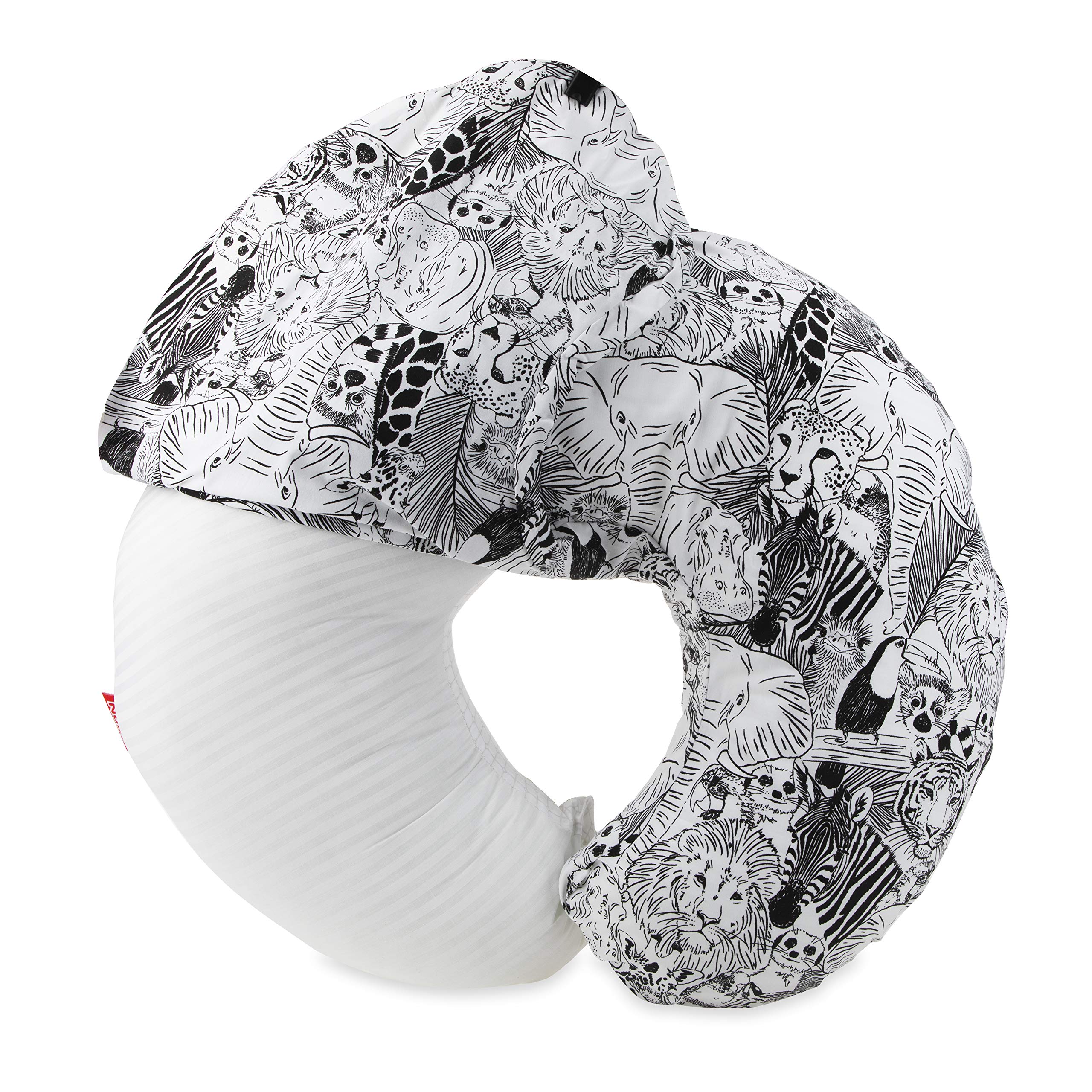 Nuby Support Pod Pillow Cover by Dr. Talbot's, Animal Faces Print