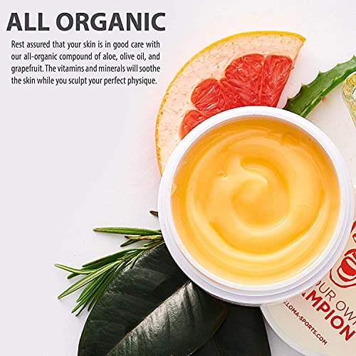 LOMA Hot Gel - Hot Cream - Premium Workout Enhancer for Women and Men with Aloe Vera Extract - Heating Cream (Original)