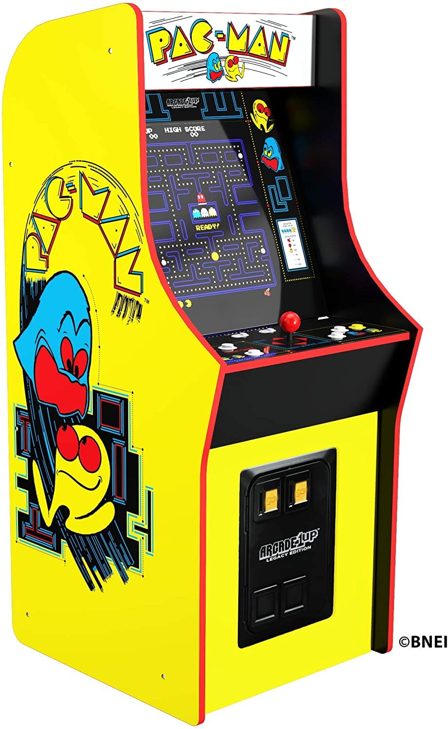 ARCADE1UP PAC-Man 12-in-1 Legacy Edition, 4ft