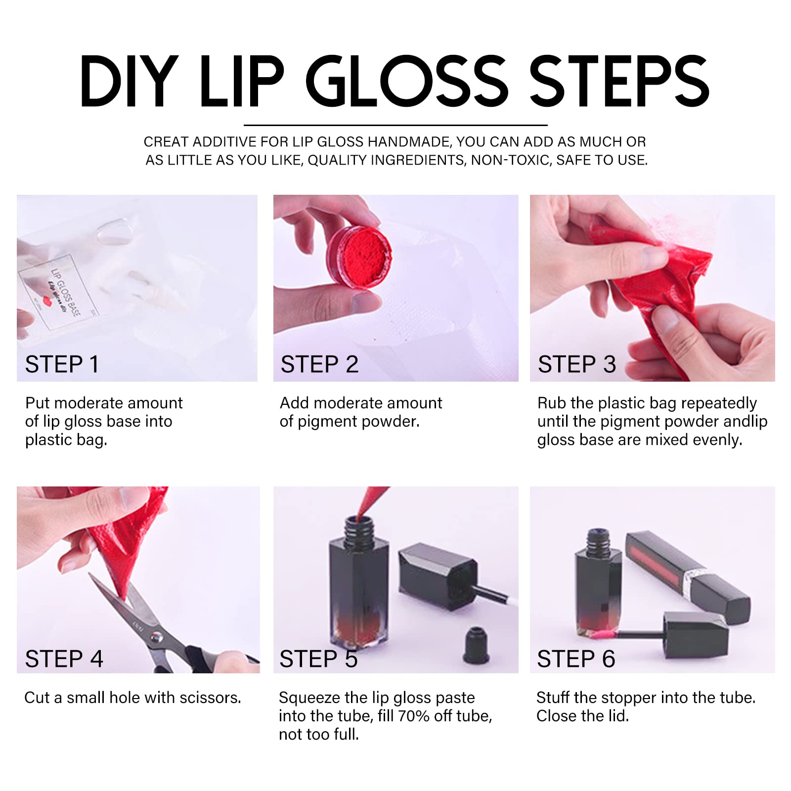 KYDA 200ML Moisturize Lip Gloss Base,Lip Gloss Base Oil Material Lip Makeup Primers, Non-Stick Lipstick Primer Lip Gloss Base for DIY Handmade Lip Balms Lip Gloss-200g