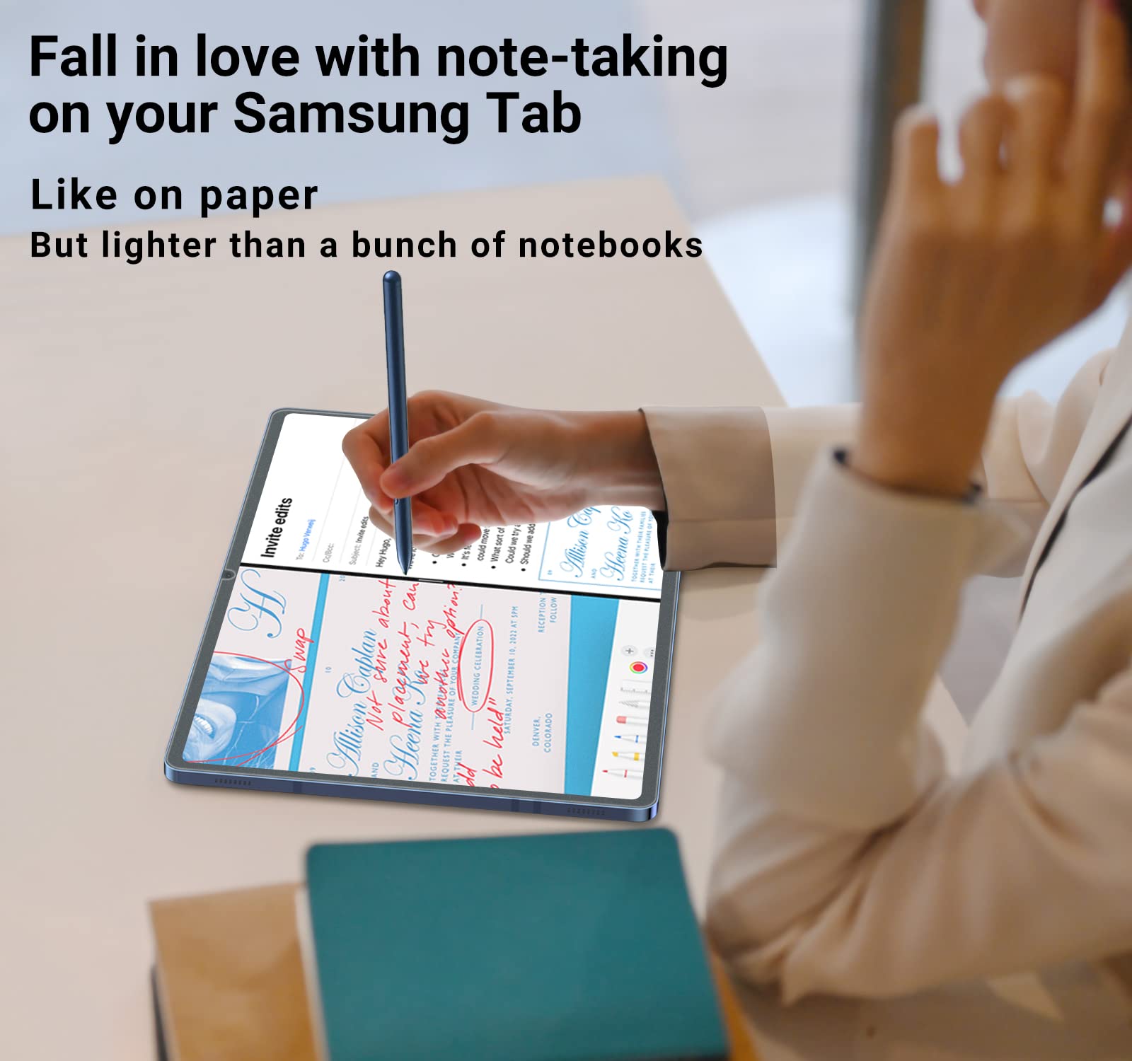 Tab S6 Screen protector, Paper Screen Protector for Samsung Galaxy Tab S6/Tab S5e 10.5 inch, with S Pen Compatible/Feels like writing on paper