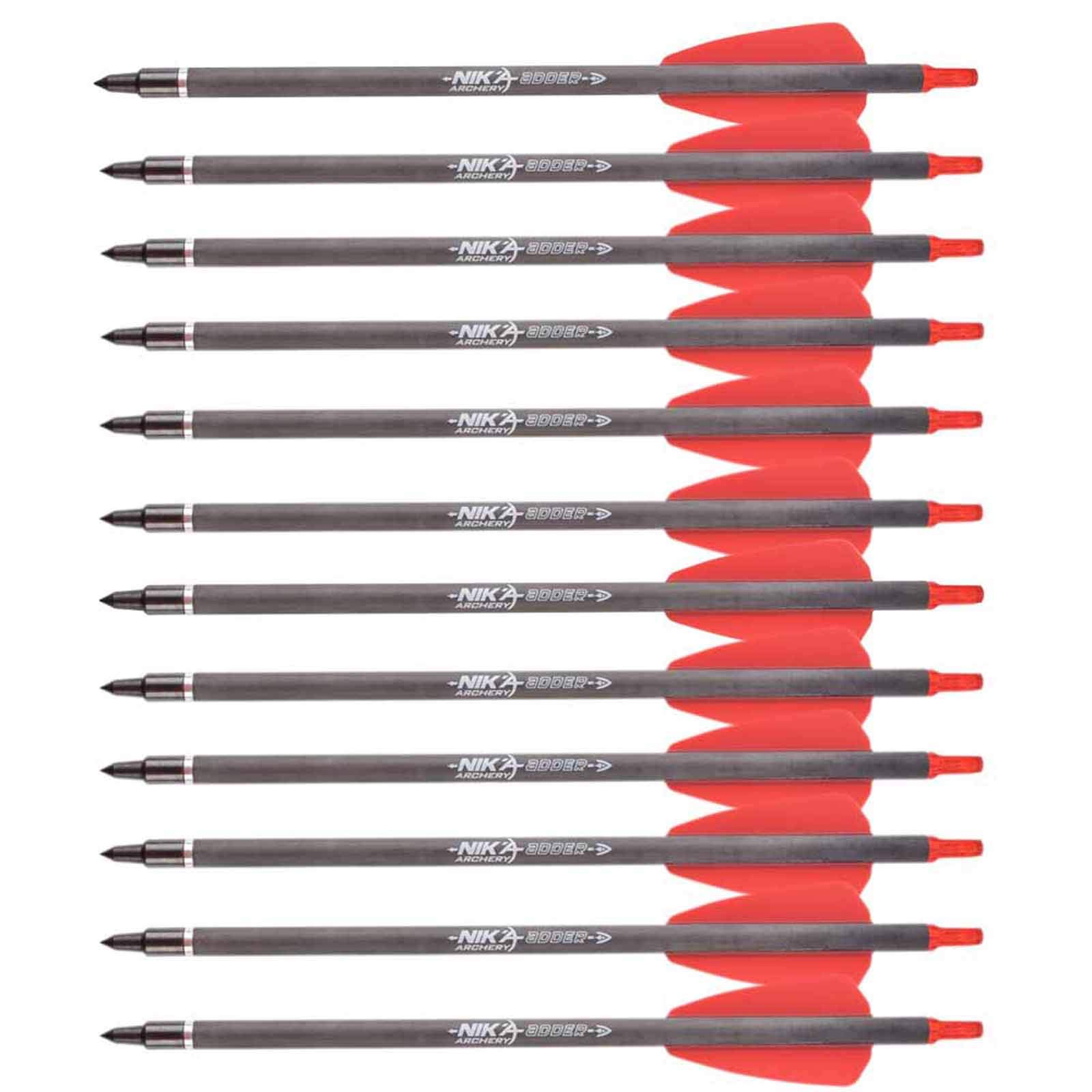 7.5" Crossbow Bolts Carbon Arrows SP350 for Cobra System R9 Bow Hunting, Pack of 12