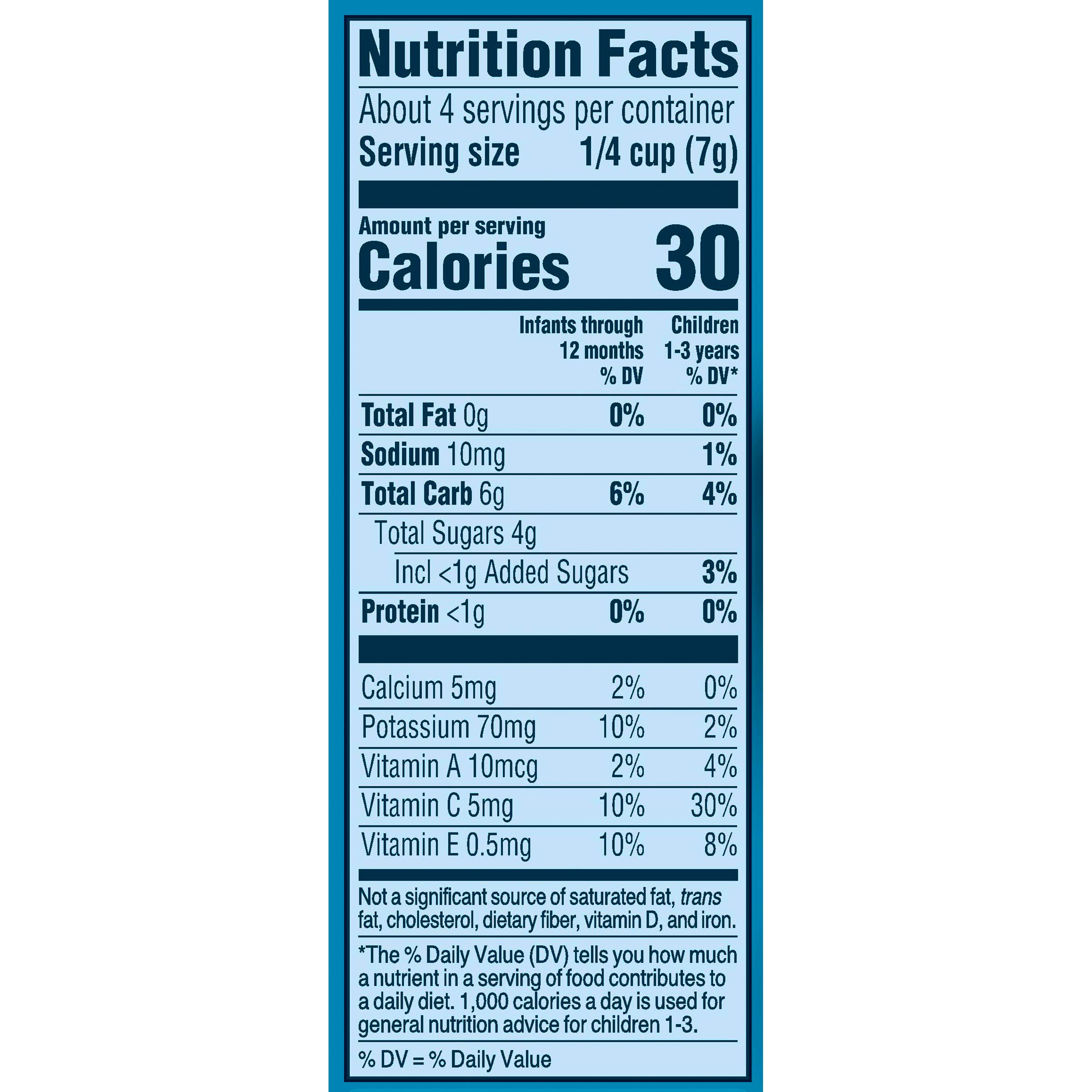 Gerber Fruit & Veggie Melts Freeze-Dried Fruit & Vegetable Snacks, Truly Tropical Blend, 1 ounce, 3 Pack