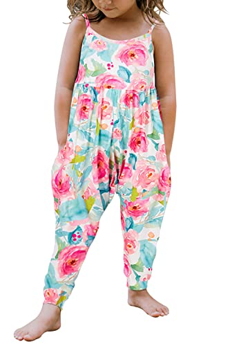 Yousie 2t Romper Summer Clothes 12 Months 24 Months Baby Outfit Pants with Pockets