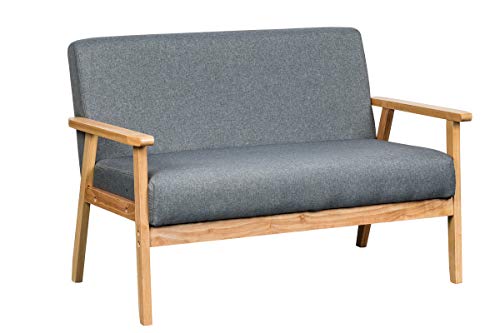 Lilola Home Bahamas Gray Loveseat