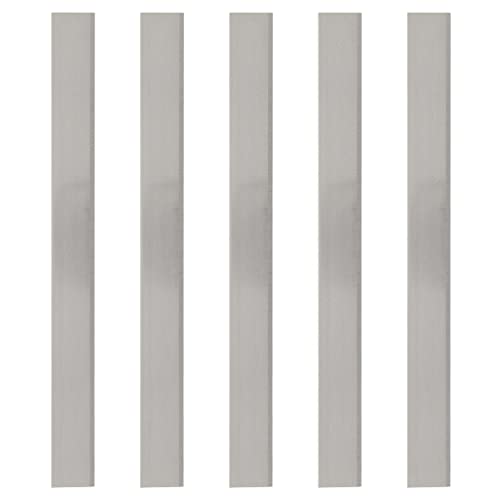 ABN Replacement 8in Floor Razor Scraper Blades 5-Pack – Heavy-Duty Garage Flooring Removal and Demolition Razors