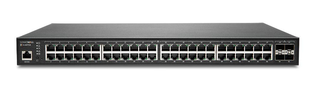 SonicWall Switch SWS14-48FPOE with 1YR 24x7 Dynamic Support (02-SSC-8383)