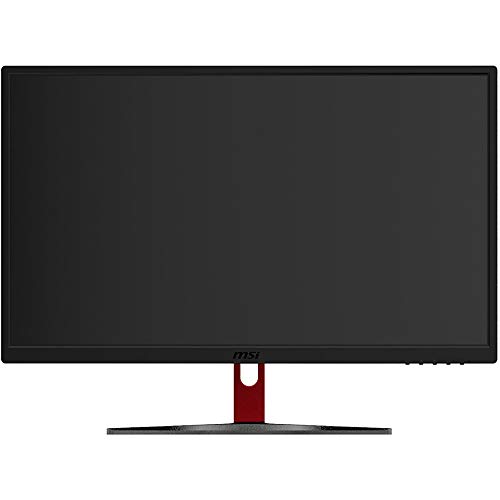 MSI OPTIXG24C Full HD FreeSync Gaming Monitor 24" 1920 x 1080 144Hz Refresh Rate Bundle with 2.4GHz Wireless Backlit Keyboard Smart Remote, 2X 6FT HDMI 2.0 Cable and Microfiber Cleaning Cloth