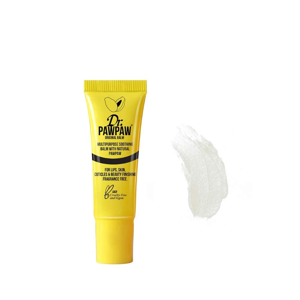 Dr. PAWPAW - Original Clear Balm, Multi-Purpose, No Fragrance Balm, For Lips, Skin, Hair, Cuticles, Nails, and Beauty Finishing (10 ml) (Original, 1 Pack)