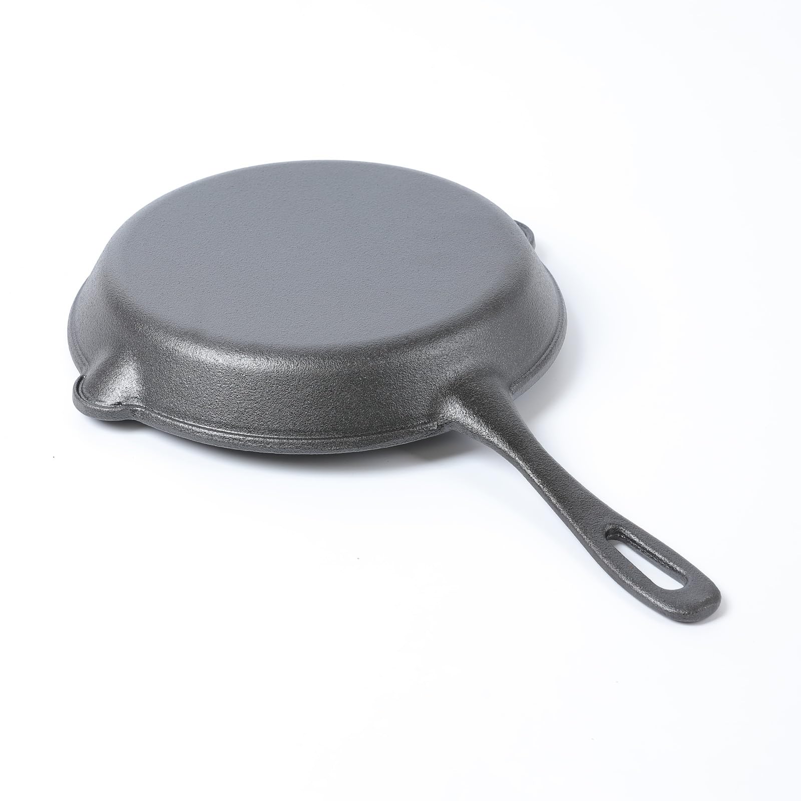 HAWOK Cast Iron Skillet Round Fry Pan,10 inch Black………