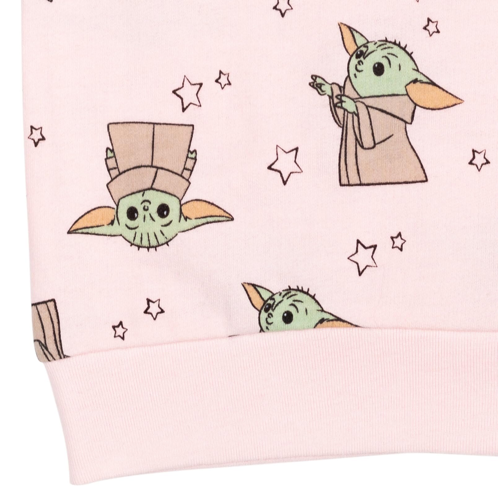 STAR WARS The Child Big Girls Sweatshirt Pink 10-12