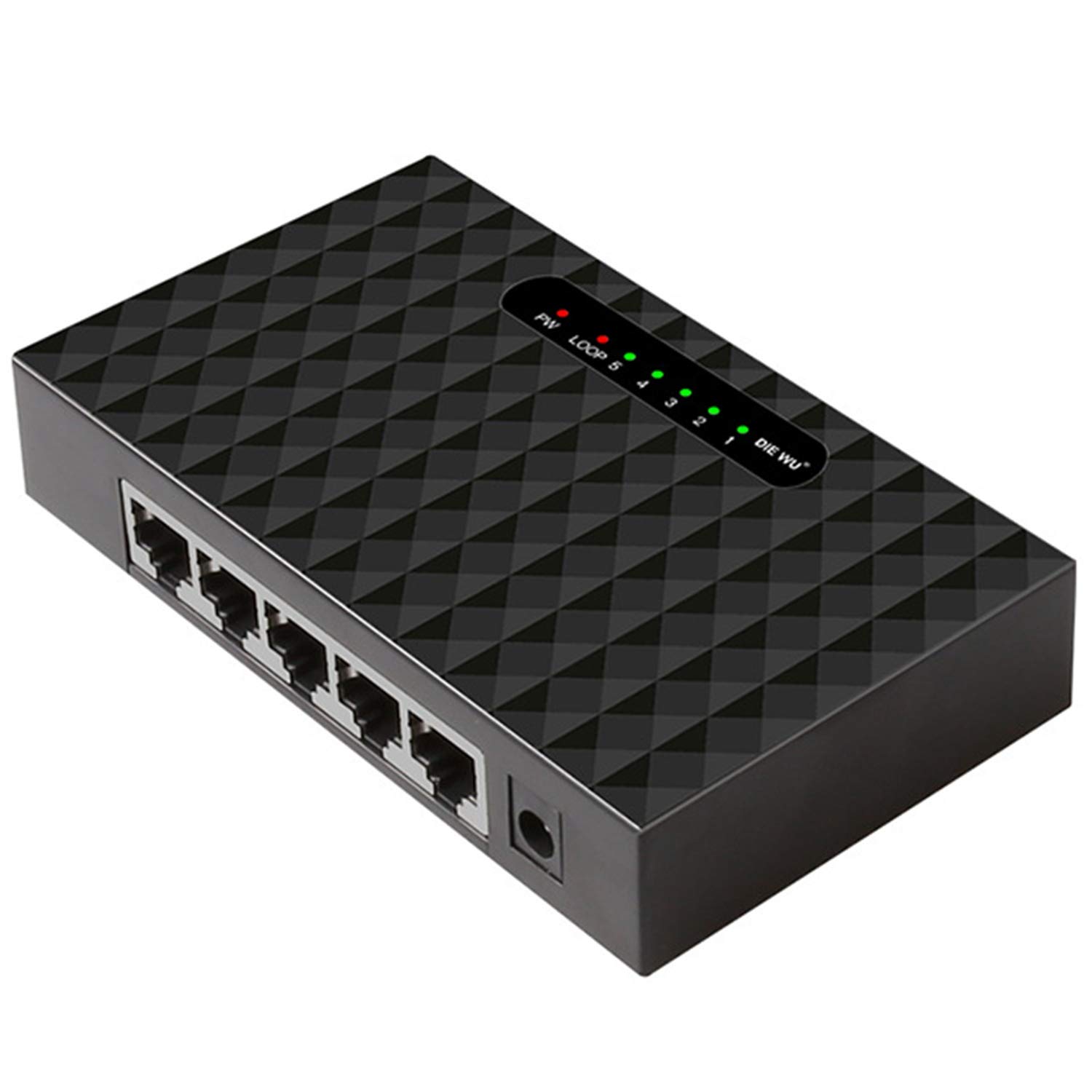 5 Port Network Ethernet Switch Smart Vlan Network Switch LAN Hub Full or Half Duplex Exchange