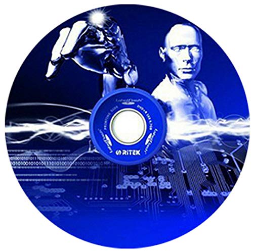 Ritek 10-Pak 4.7GB 16X LabelFlash DVD+Rs (Black, LabelFlash Compatible)