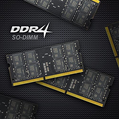 TEAMGROUP Elite DDR4 64GB Kit (2 x 32GB) 2666MHz PC4-21300 CL19 Unbuffered Non-ECC 1.2V SODIMM 260-Pin Laptop Notebook PC Computer Memory Module Ram Upgrade - TED464G2666C19DC-S01
