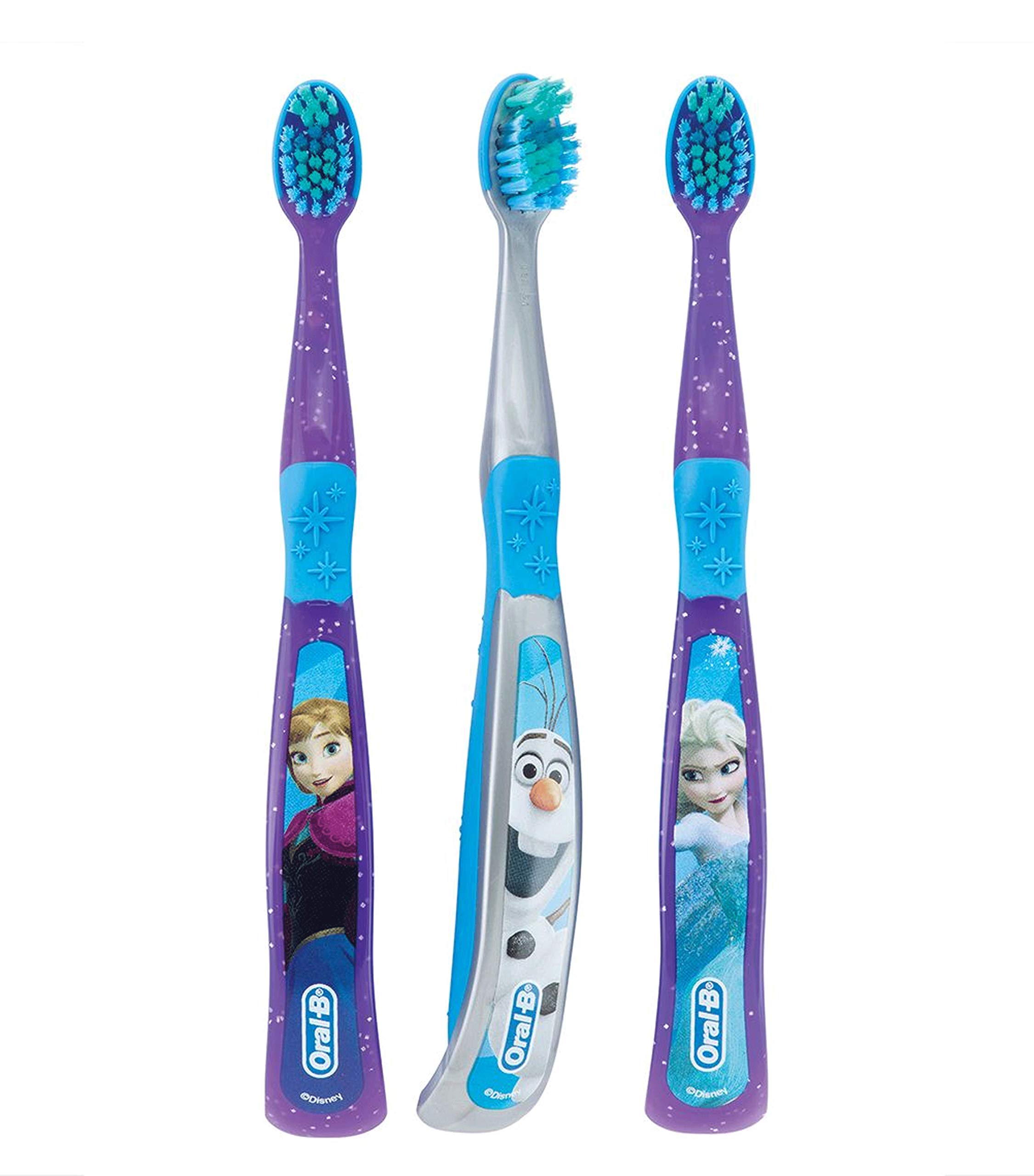 L&E Products Frozen Bright Smile Oral Hygiene Bundle! Soft Manual Toothbrush, Brushing Timer & Mouthwash Rinse Cup! Plus Dental Gift Bag & Tooth Saver Necklace!