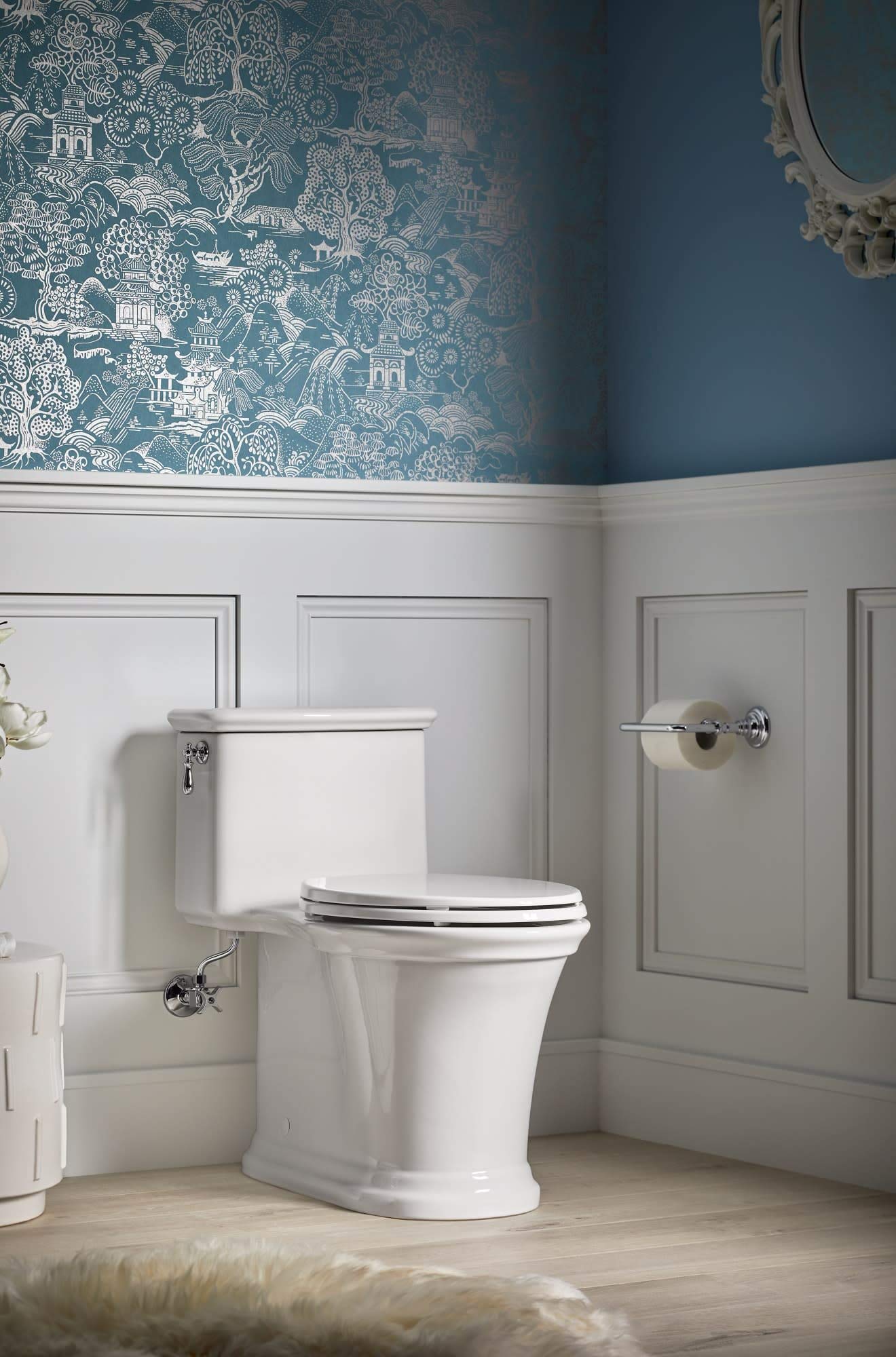 KOHLER Harken One-piece Compact Elongated 1.28 Gpf Toilet