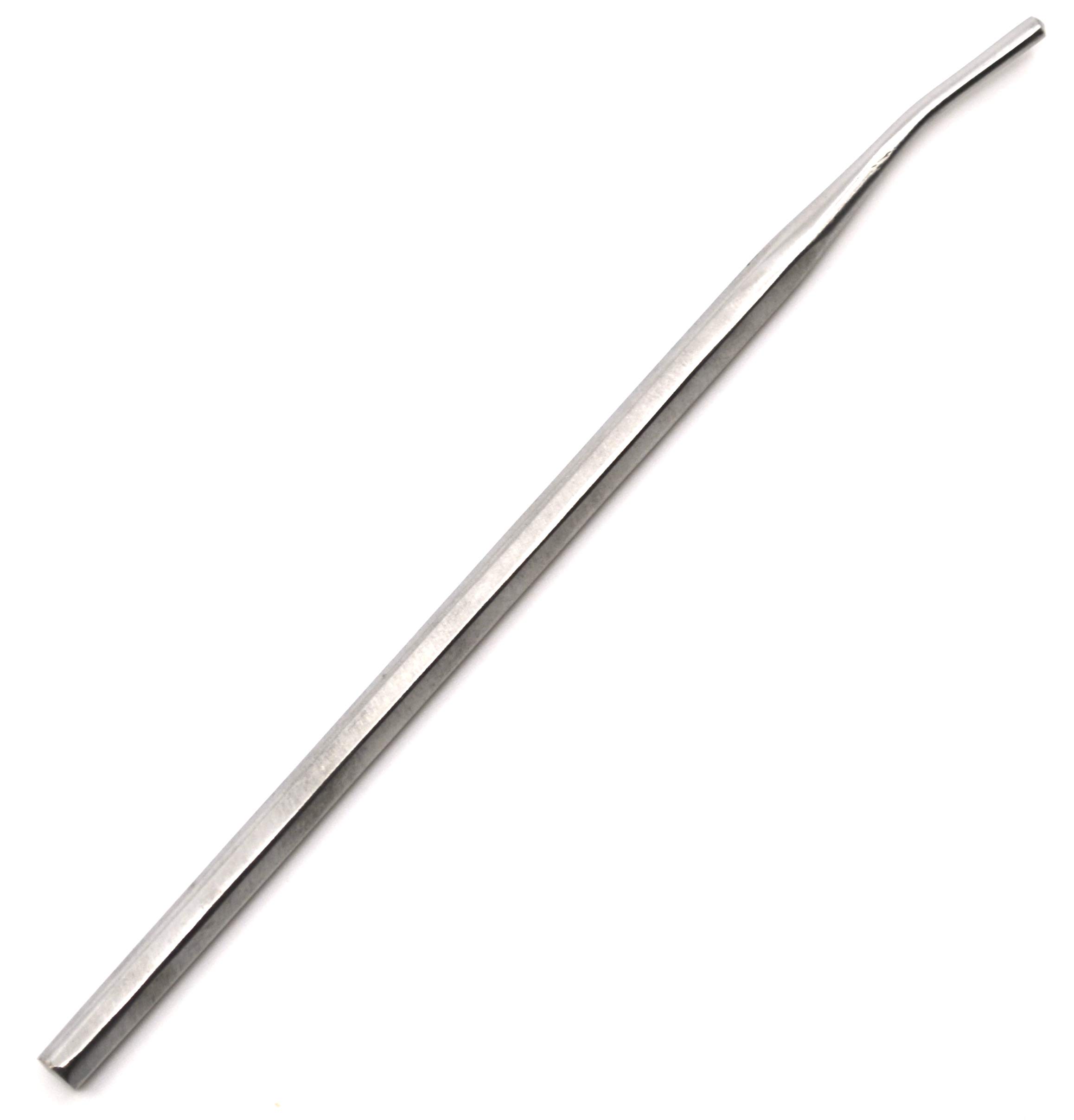 EISCO Stainless Steel Probe and Seeker, Angular Blunt End Needle, 5" Long