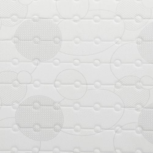 Flash Furniture Capri Comfortable Sleep 13 Inch Euro Pillow Top Hybrid Pocket Spring Mattress - Full - CertiPUR-US Certified Foam - Mattress in a Box, White