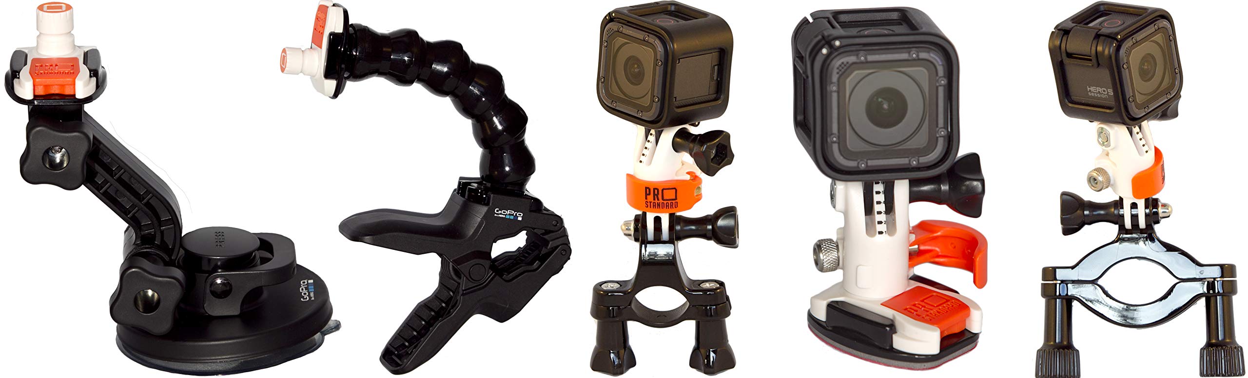 360 Quick Connect 9 Piece Bundle-GoPro Compatible