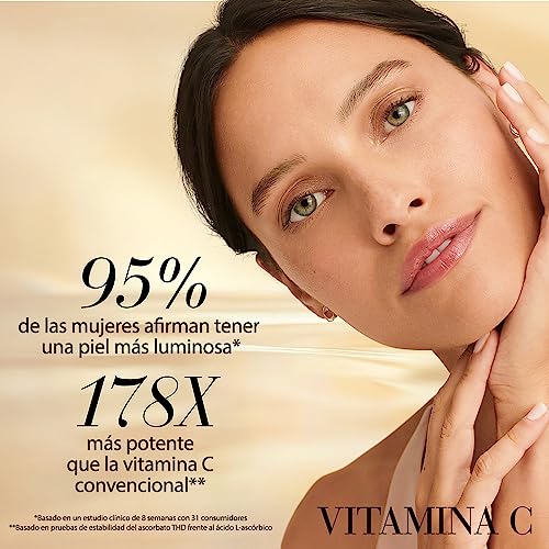 Elizabeth Arden Vitamin C Ceramide Capsules Serum, Daily Skin Care, Brightening Face Serum, 30 Count