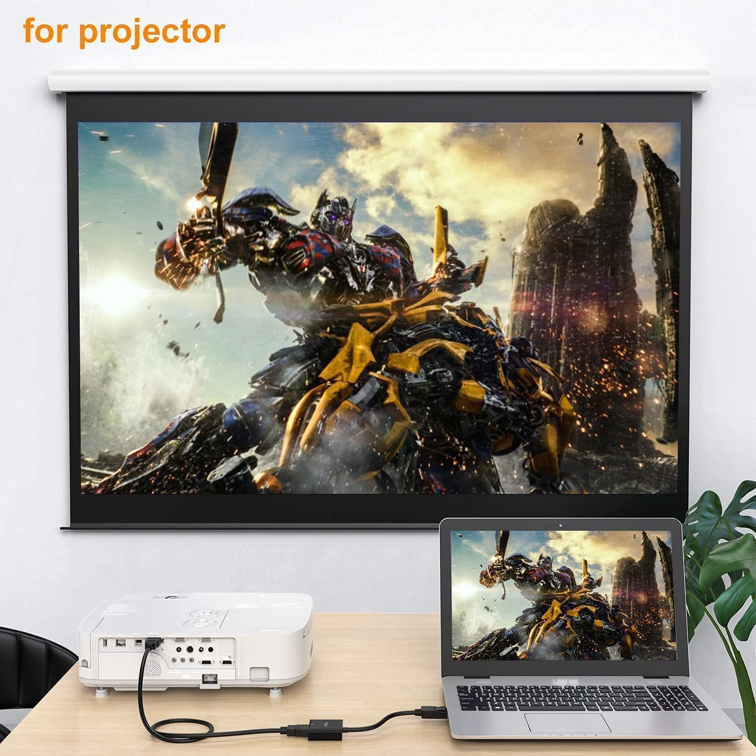 TSUPY ππ’π¬π©π₯ππ²ππ¨π«π to HDMI Adapter Converter 4K UHD, DP (Source) to HDMI (Monitor) Cable Gold Plated Converter Displaylink Cord Compatible for PC, Projector, HDTV and More Display Devices