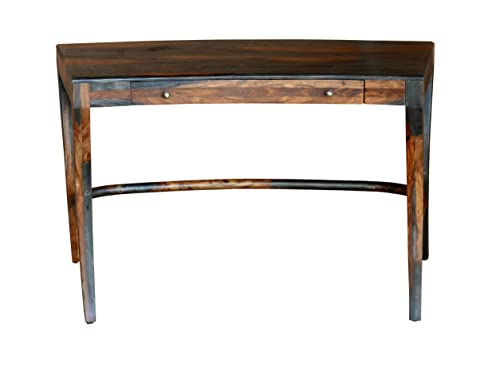 Coast to Coast Imports LLC Sheesham Highlight Wash One Drawer Writing Desk