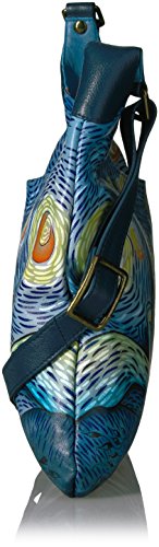 Anna by Anuschka V Top Multi-Compartment Crossbody, Love in Paris
