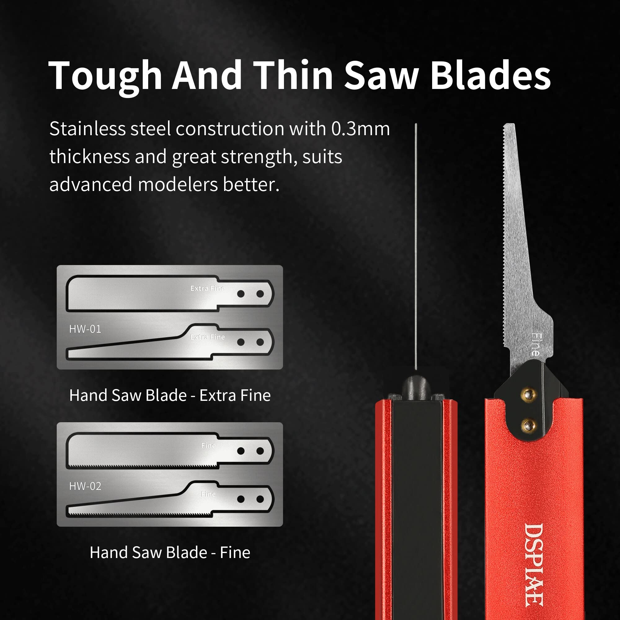 Replacement Extra Fine, Fine Blades X 2 (HW-02)