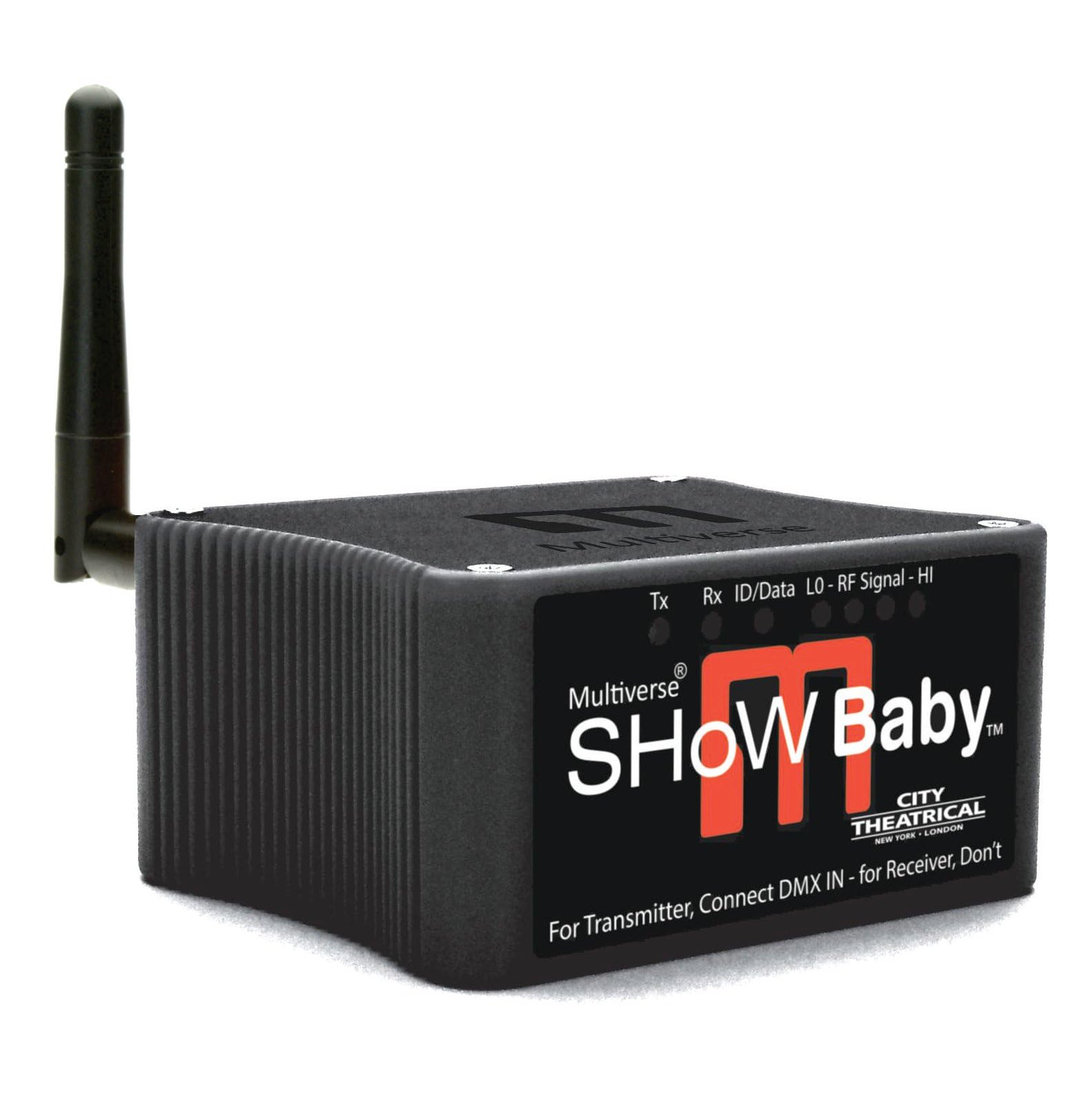 City Theatrical Multiverse SHoW Baby Wireless DMX Transceiver SHOW-BABY-M