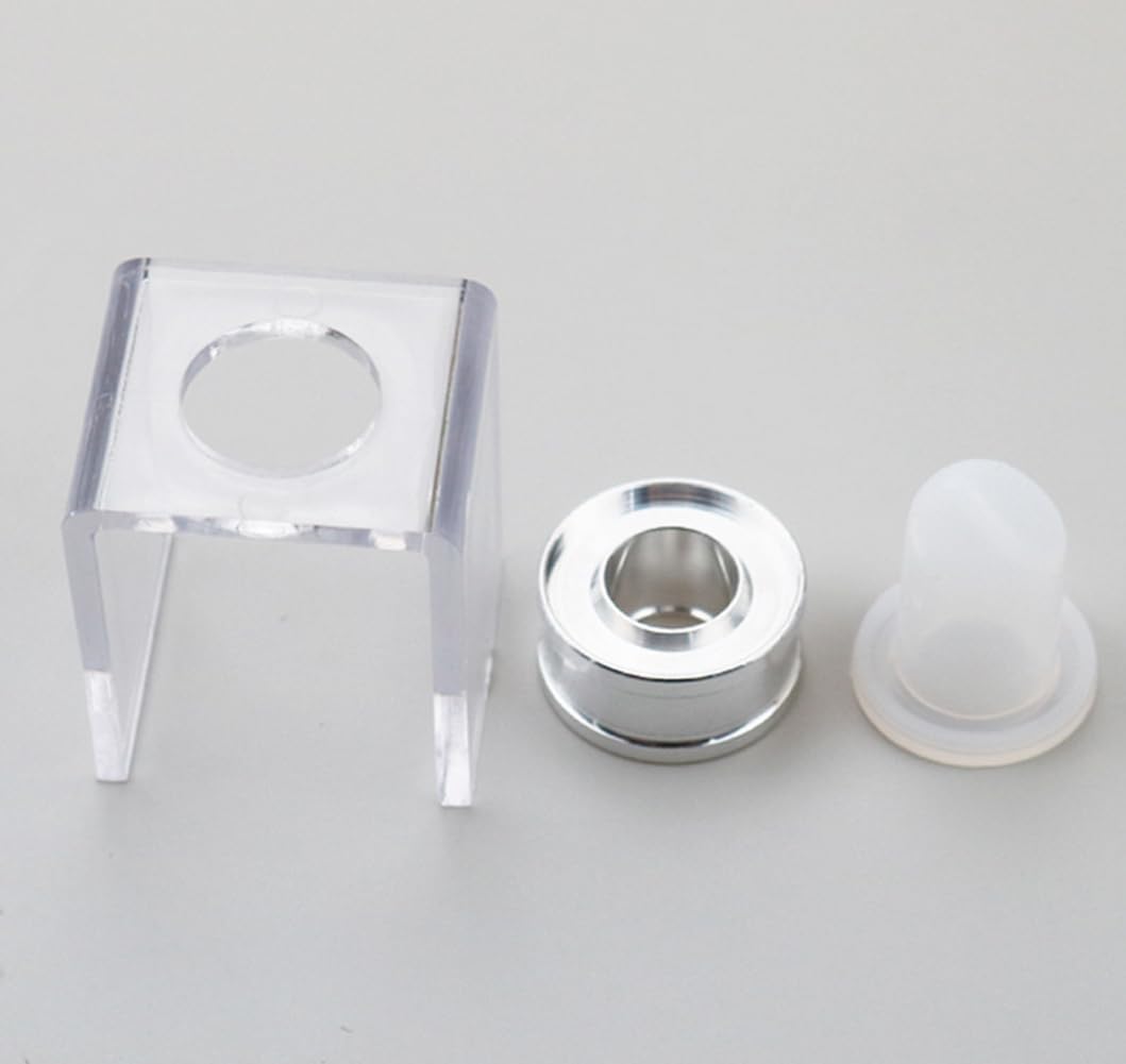3 Set DIY Lipstick Mold Set Silicone Lipstick Making Mould Lip Balm Maker Cosmetic DIY Mold for 12.1mm Lipstick Tube